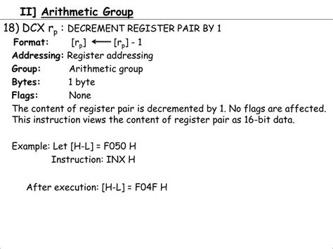 Ppt Instruction Set Of Microprocessor 8085 Powerpoint Presentation Free Download Id3249061