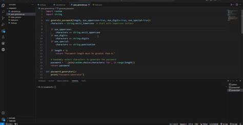 Pavani Yalkapally On Linkedin Python Cybersecurity Passwordgenerator Programming Cse Project