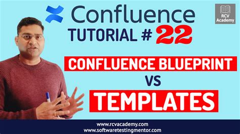 confluence tutorial 22 confluence blueprint vs template confluence