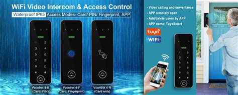 Smartlife WIFI Video Intercom And Access Control Keypad