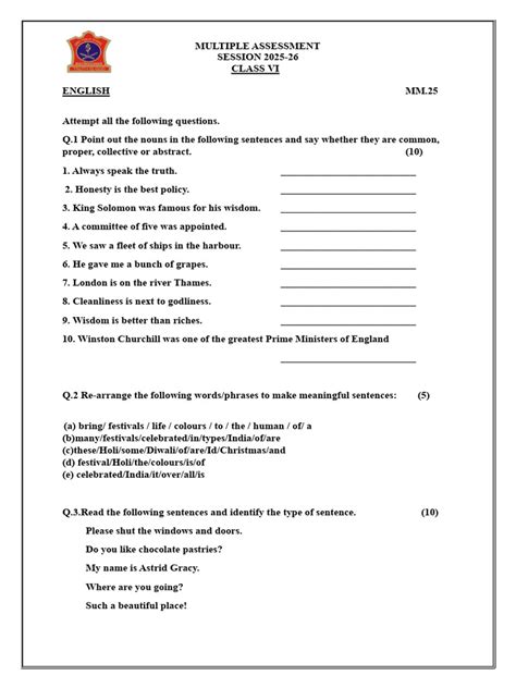 Multiple Assessment 2025 26 Pdf Microorganism Leaf