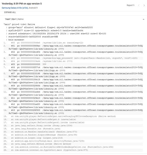 unity anr com unity3d player reflectionhelper