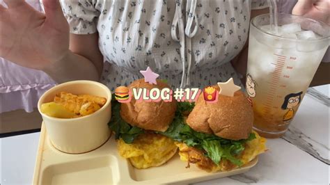 [vlog] 스폰지밥 중독인 어른이가 게살버거 만드는 브이로그🍔 구수한 청국장 찌개 상추 겉절이 요즘 먹은 과자 바프 치즈볼 크로플 🍿 이불 빨래 총총총🛏