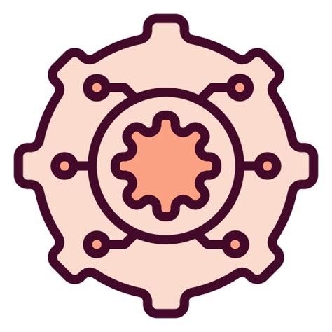 Processing Generic Color Lineal Color Icon