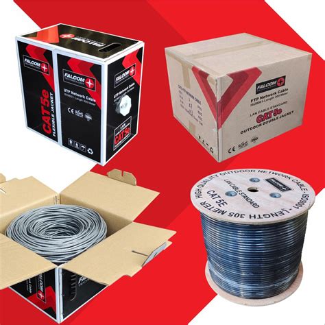 Perangkat Ftth And Catv Kategori Lan Cable Falcom Technology