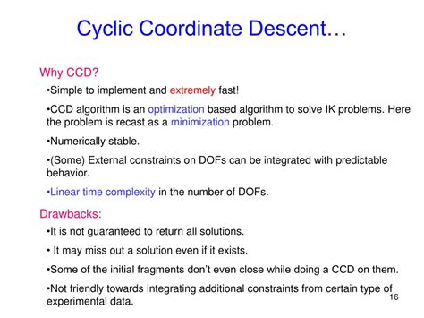 Ppt Inverse Kinematics And Protein Loop Closure Powerpoint Presentation Id1351085