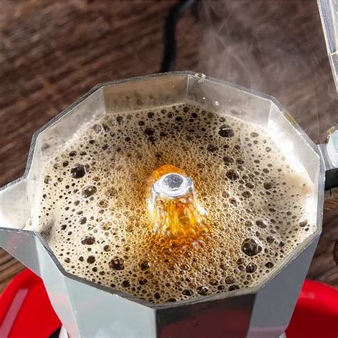 Aluminum Italian Moka Espresso Coffee Maker Percol Grandado