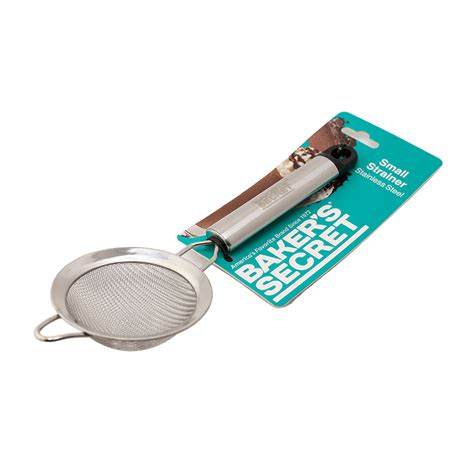 Bakers Secret Stainless Steel Strainer Small 8cm The Kitchenary