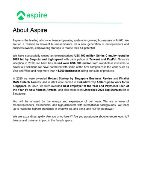 Jd Aspire Senior Qa Engineer Pdf Computing Software Engineering