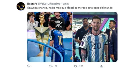 Messi Es El Rey De Twitter Tras La Clasificaci N De Argentina A La Final Del Mundial Qatar