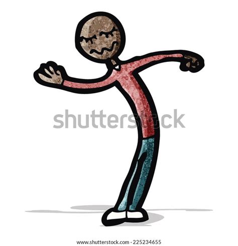 Cartoon Stick Man Bowing Stock Vector Royalty Free 225234655 Shutterstock