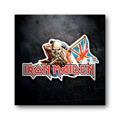 Placa Iron Maiden Forever Comprar Em Rock Decor V