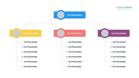 Org Chart With Pictures Template PowerPoint