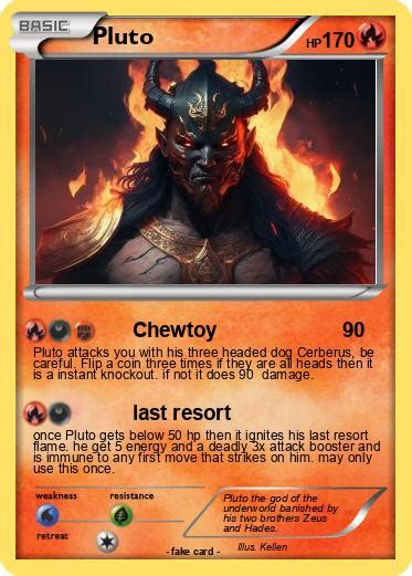 Pokémon Pluto 125 125 Chewtoy My Pokemon Card