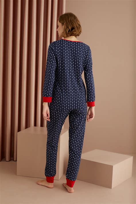 Дамска коледна пижама Pink Angel