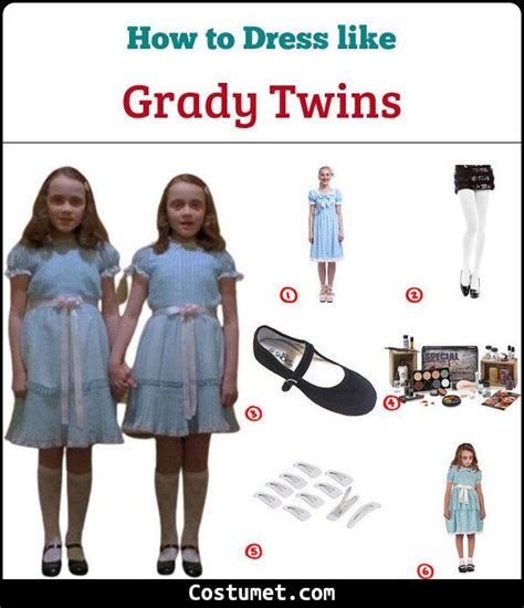 Grady Twins The Shining Costume For Cosplay And Halloween 2023 Twin