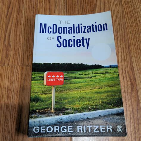 The Mcdonaldization Of Society By George Ritzer Paperback Pangobooks