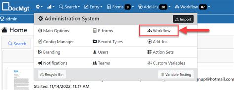 Workflow Part 1 Introduction To The Basics Docmgt