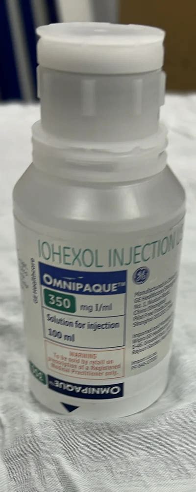 Omnipaque Injection 350 Mg At ₹ 1250 Pack Omnipaque Injection In New Delhi Id 2854516253712