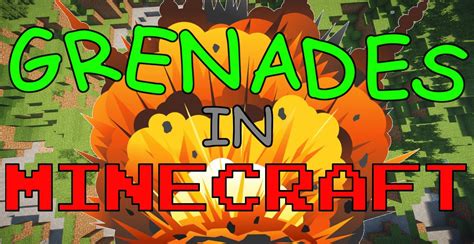 I Got Bored So I Made A Datapack Which Adds Grenades R Minecraft