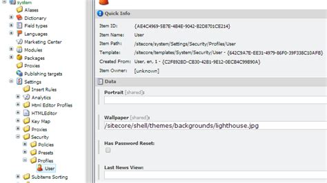 Sitecore Custom User Profile Properties Horizontal Digital Blog