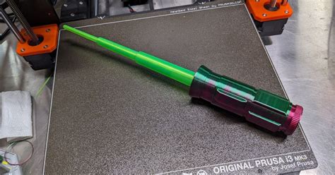 Mini Lightsaber Re Mix By Kaje Download Free Stl Model