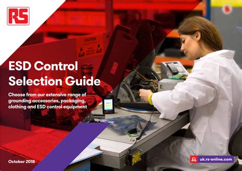 Esd Control Selection Guide Choose From Our Extensive Range Of