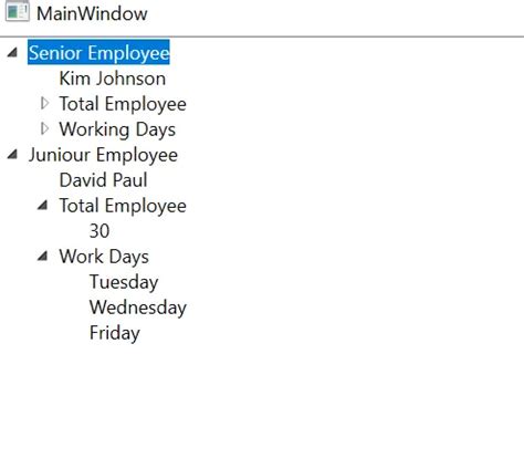 What Is Treeview In Wpf