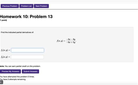 Solved Homework 10 Problem 13 1 Point Find The Indicated Chegg Com