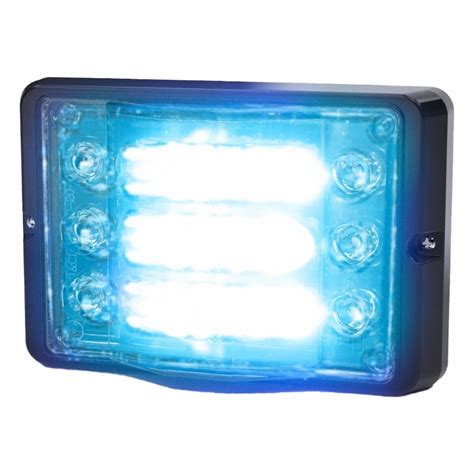 CODE 3 Emergency Vehicle Area Light Blue White Warning Light 846RM0 M180LMC BW Grainger