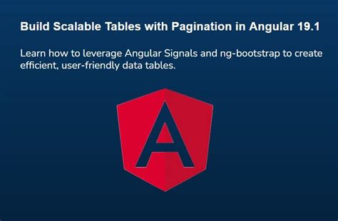 🌟 Table Pagination In Angular 19 🌟 Discover How To Implement A Apostolos T