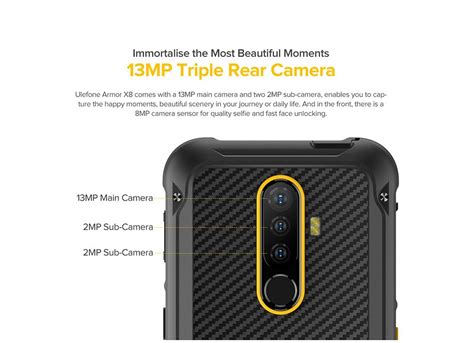 Ulefone Armor X Rugged Waterproof G Android Phone With Inch Screen Octa Core NFC GB