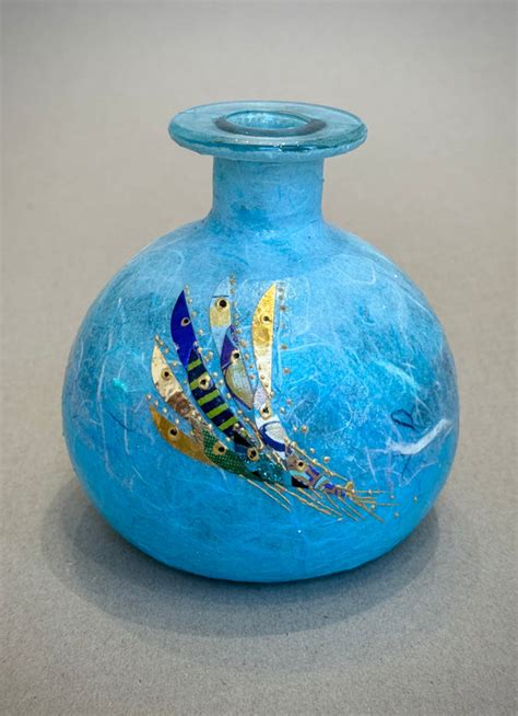 Orb Potion Bottle Blue Park Gallery Cheltenham