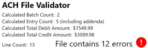 Validate Ach Files With Our Free Tool