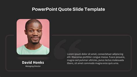 Free Quote Slide Powerpoint Template Slidebazaar