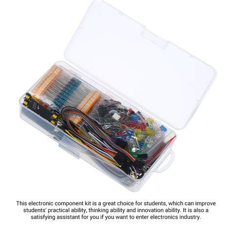 830 Breadboard Set Electronics Component Starter Diy Kit With Plastic Reliable Store