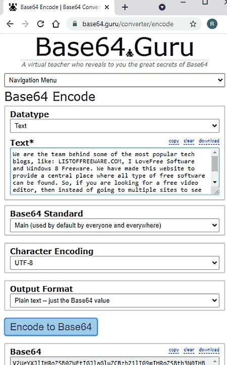 Best Free Encode Base Online Websites