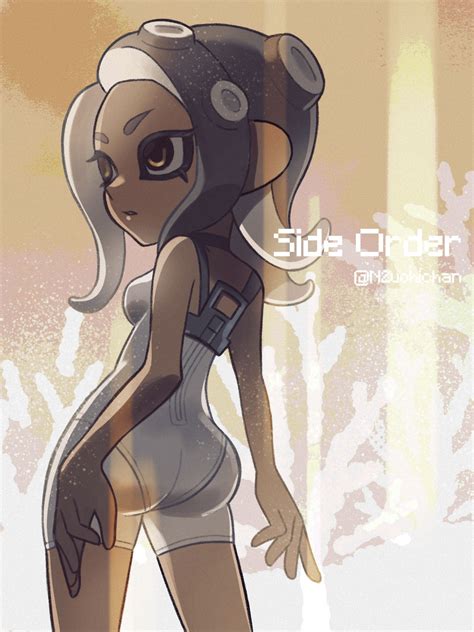 Octoling Player Character Octoling Girl And Agent 8 Splatoon Drawn By N2uohichan Danbooru