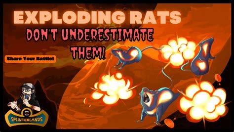 Exploding Rats Dont Underestimate Them Pten
