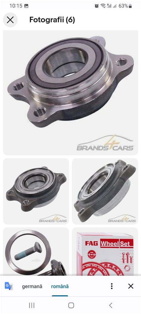 Set Rulment Roti Fag Set Rulment Roti Pentru Audi A6 Bj 04 11