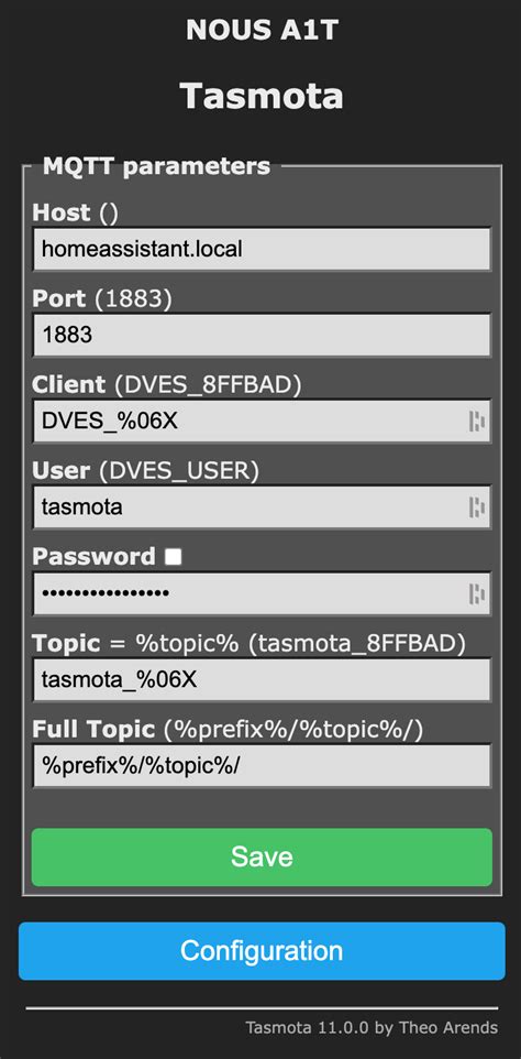 Measuring Energy Consumption With Tasmota And Home Assistant