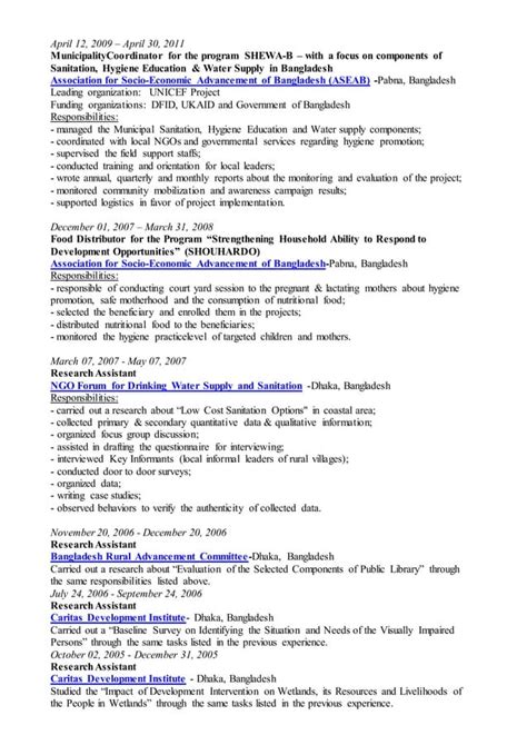 Cv Md Tarek Hossain Pdf