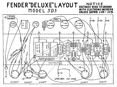 Fender Deluxe 5d3 Layout Service Manual Download Schematics Eeprom