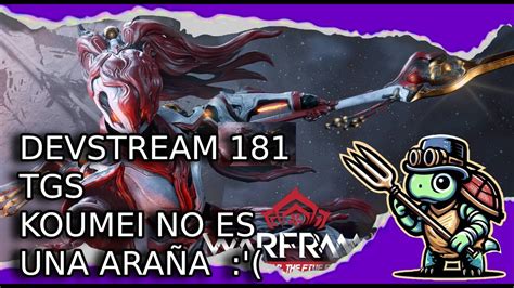 Warframe Devstream 181 Evento Tokyo Game Show Youtube