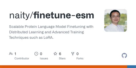 Issues Naity Finetune Esm GitHub