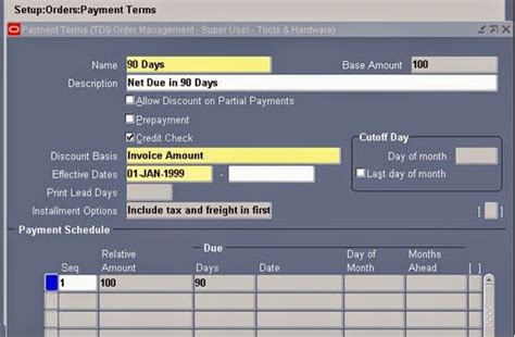 Oracle Applications Oracle Order Management Credit Check Exposure