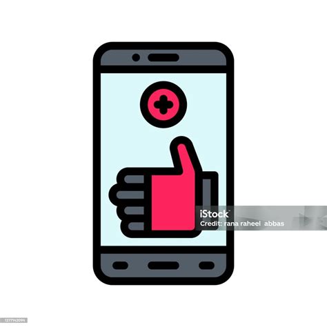 응용 프로그램 아이콘은 편집 스트로크와 손과 화살표 기호 벡터와 관련 휴대 전화 화면을 설정 개념에 대한 스톡 벡터 아트 및 기타 이미지 Istock