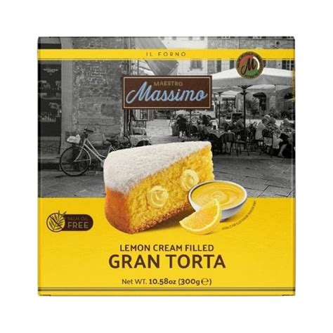 Maestro Massimo Gran Torta Lemon Cream Filled 300 G Online At Best Price Brought In Cakes