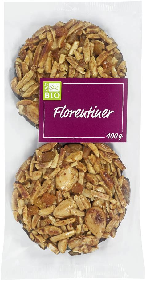 Florentiner (100 g) in Bio-Qualität von 24/7 BIO