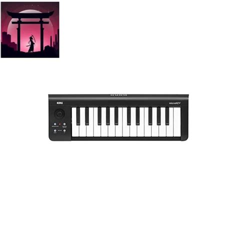Korg Midi Keyboard Microkey Dtm 25 Keys Controller Usb Bus Powered Plug In Included Microkey 25